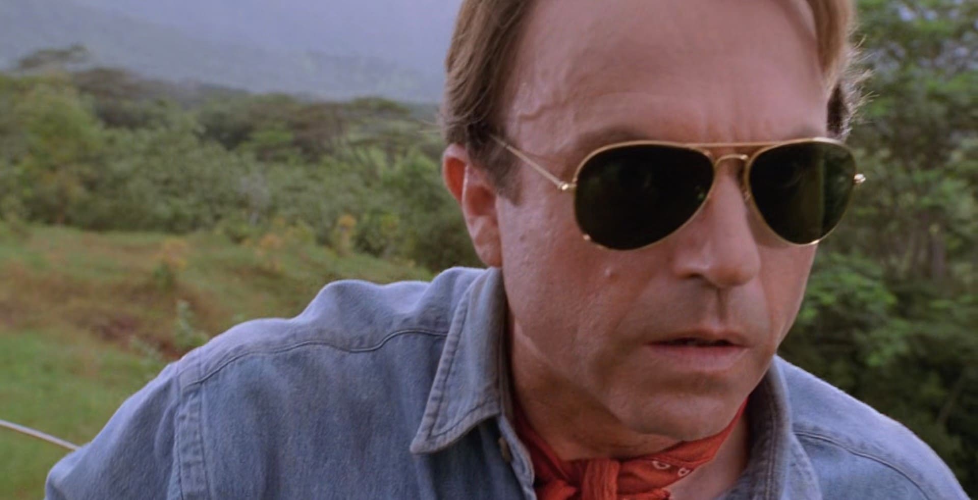 Sam Neill’s (Grant) Jurassic Park Sunglasses – Like a Film Star